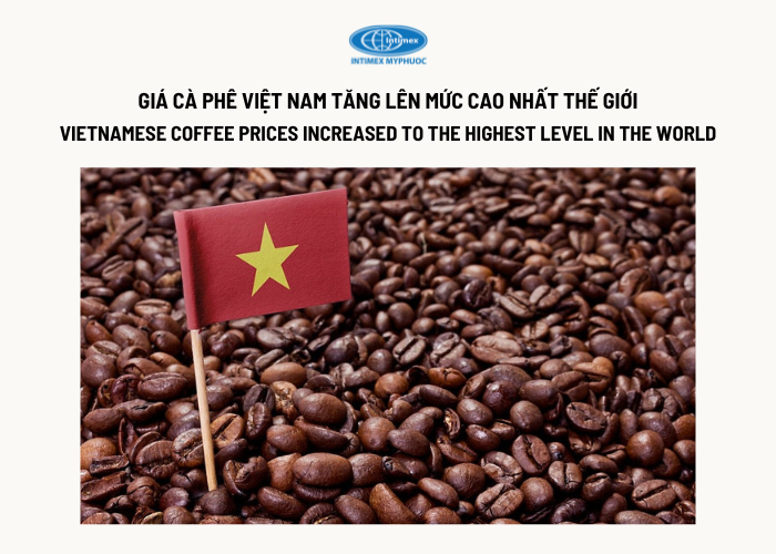 Giá cà phê Việt Nam tăng cao